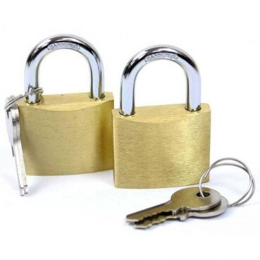 Twin padlocks store